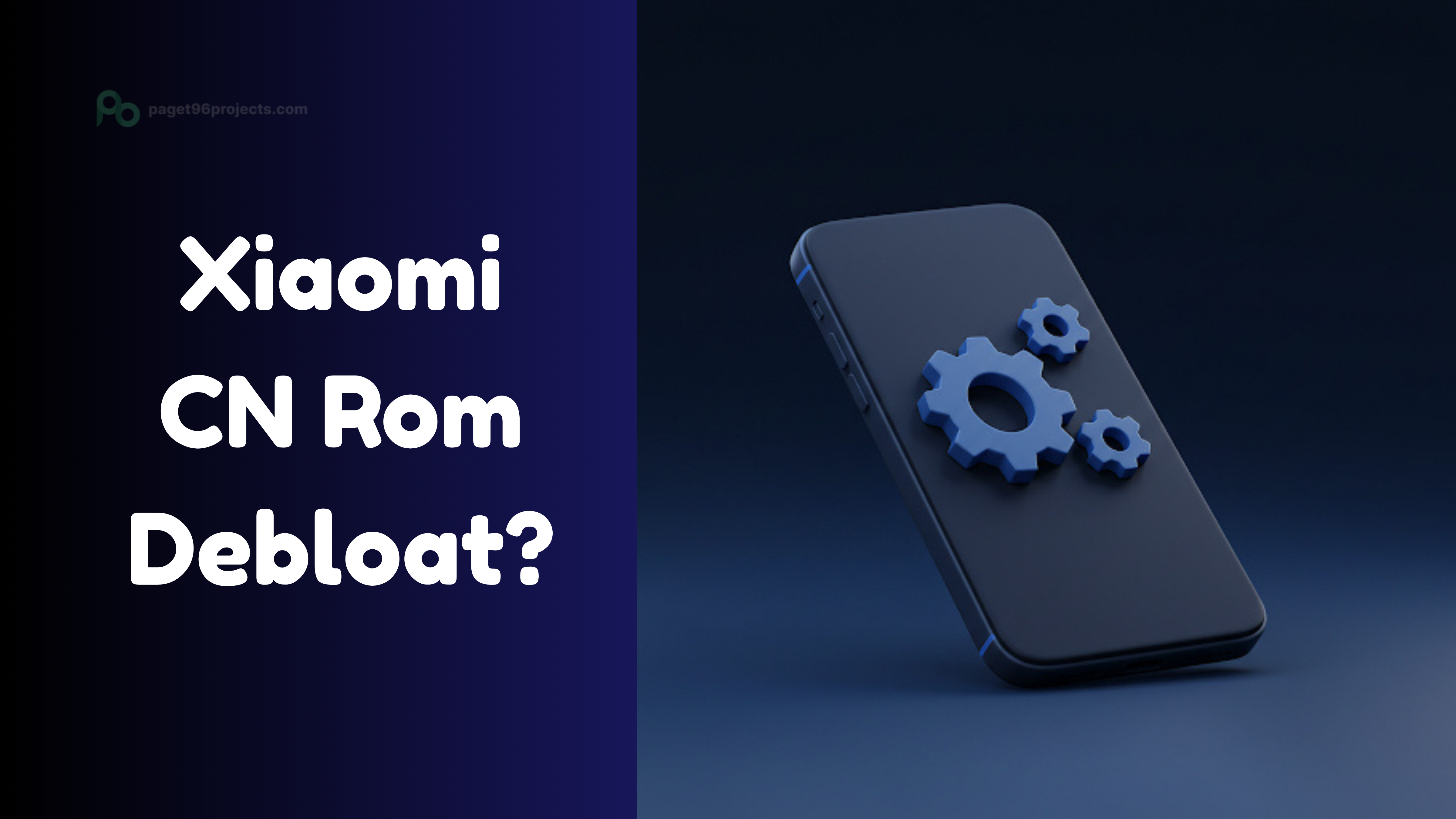 How to Debloat Your Xiaomi Phone's China ROM